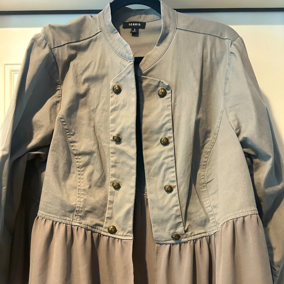 torrid | Jackets & Coats | Gray Torrid Jacket | Poshmark